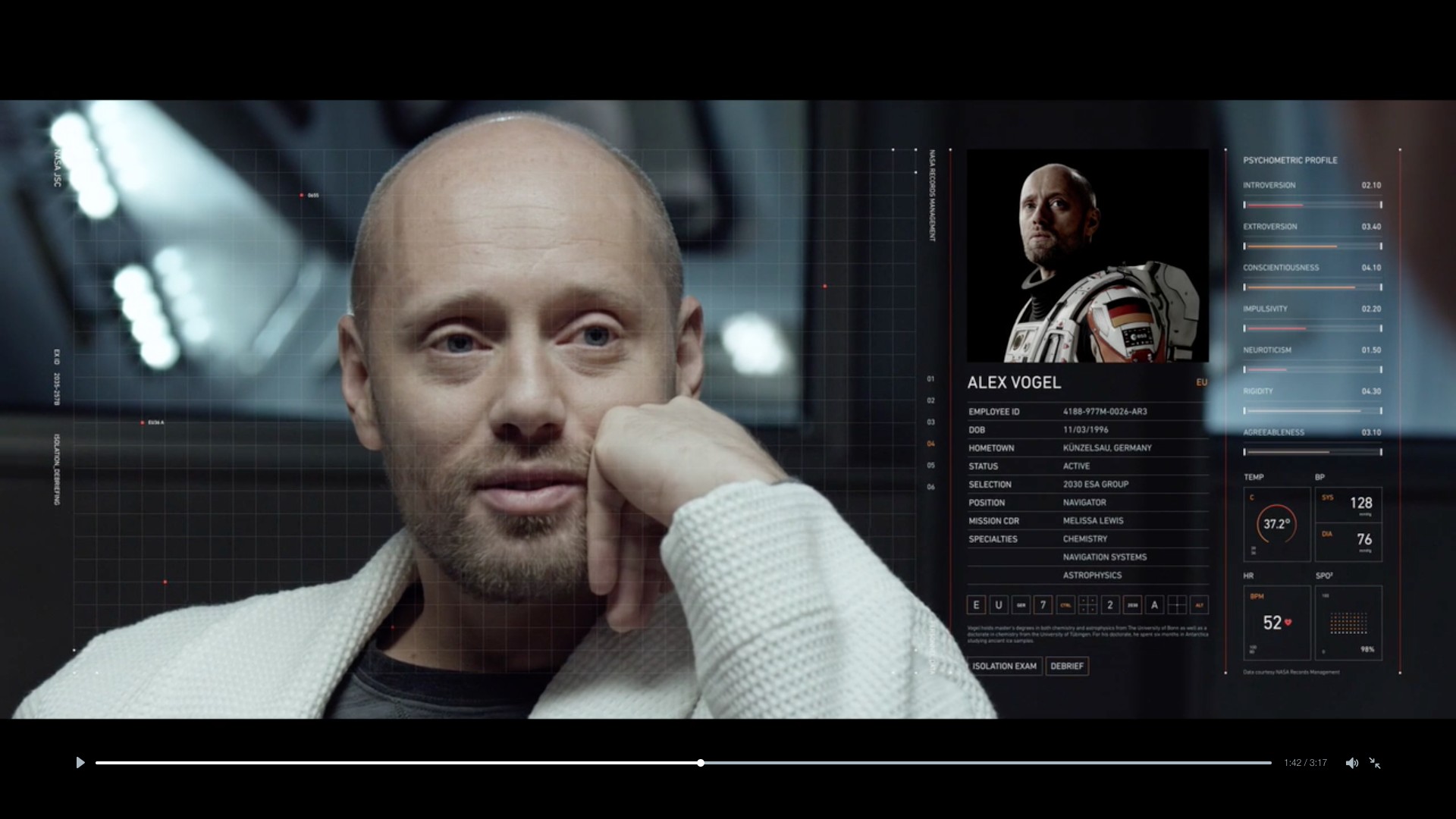 The Martian (Film) - augenzwinkernde Hommage an ESA-Astronaut Alexander ...